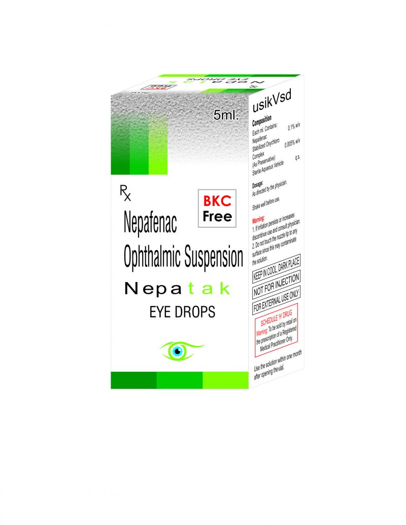 Ocular Nsaids – Pharmtak Ophthalmics (I) Pvt. Ltd.