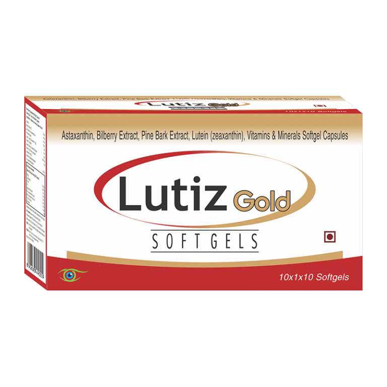 Lutiz Gold (Softgels) – Pharmtak Ophthalmics (I) Pvt. Ltd.