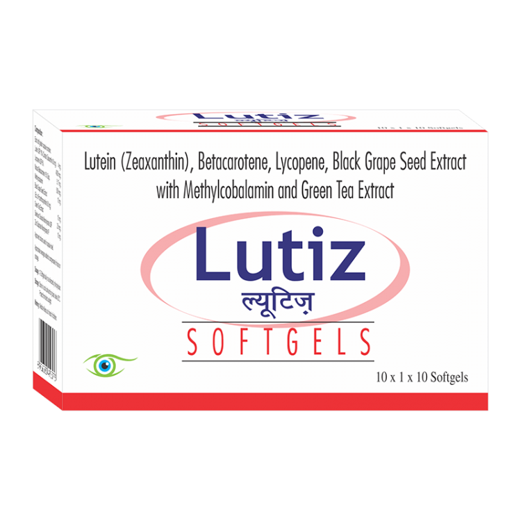 Lutiz (Softgels) – Pharmtak Ophthalmics (I) Pvt. Ltd.