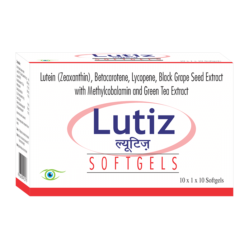 Lutiz (Softgels) – Pharmtak Ophthalmics (I) Pvt. Ltd.