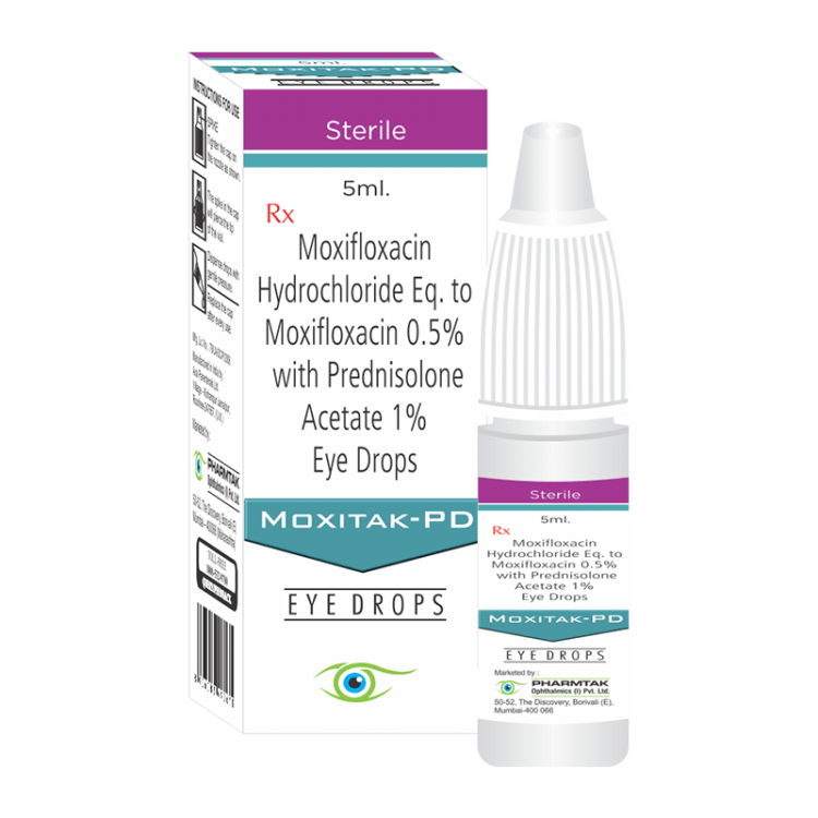 Moxitak-PD (Eye Drops) – Pharmtak Ophthalmics (I) Pvt. Ltd.