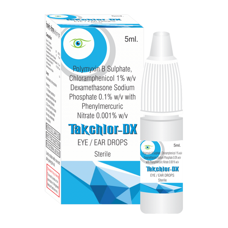 Takchlor-DX (Eye/Ear Drops) – Pharmtak Ophthalmics (I) Pvt. Ltd.