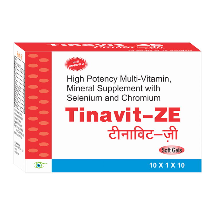 Tinavit-ZE (Softgels) – Pharmtak Ophthalmics (I) Pvt. Ltd.