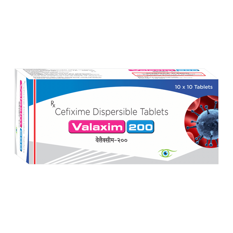 Valaxim-200 Tablets – Pharmtak Ophthalmics (I) Pvt. Ltd.