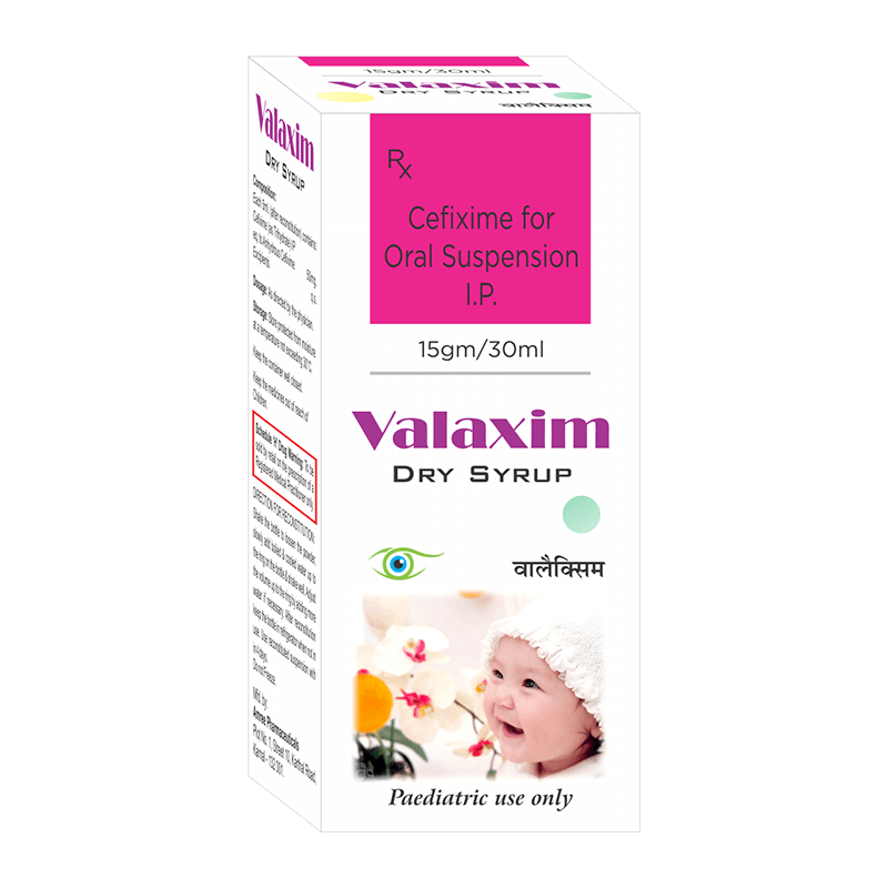 Valaxim Dry Syrup – Pharmtak Ophthalmics (I) Pvt. Ltd.
