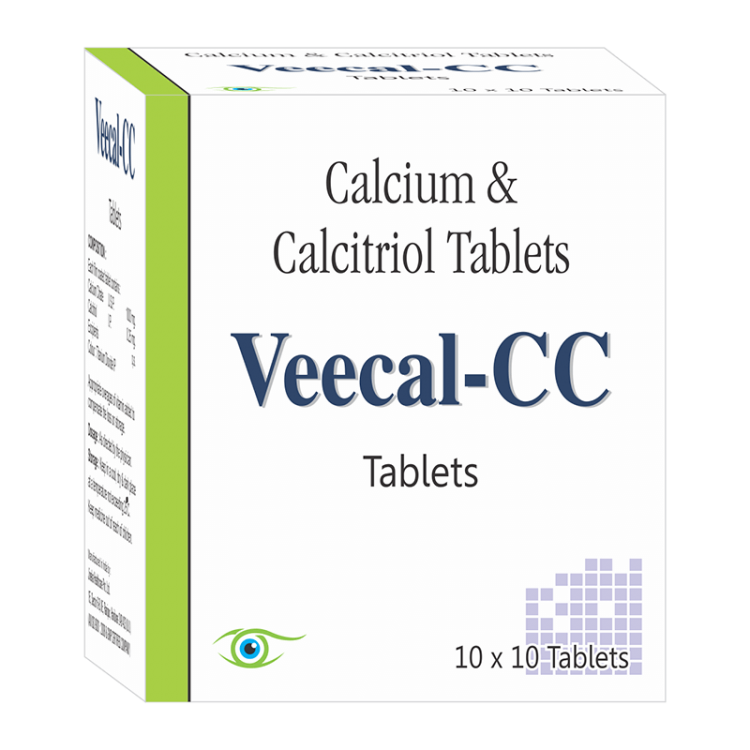 Veecal-CC Tablets – Pharmtak Ophthalmics (I) Pvt. Ltd.
